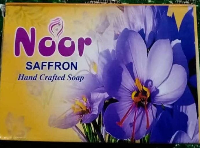 Saffron Soap, 100 grams – Noor Kesar